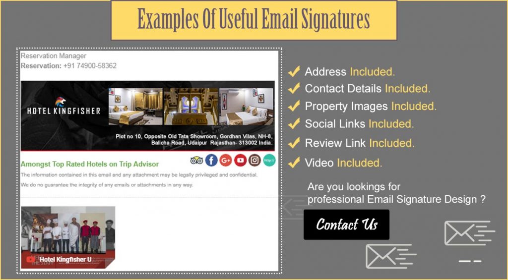 Influence of Email Signature - Hotshot Hotelier - Hotel Digital ...
